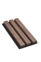 China SGS Flavorless Wood Veneer Slats Ceiling Panels 600x2400x21mm for sale