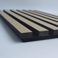China 600*2400*21mm Slat Wood Absorbing application Meeting Room Corridors Office for sale