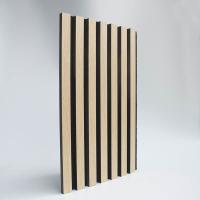 China 600*2700*21mm Slat Wood Absorbing application Meeting Room Corridors Office for sale