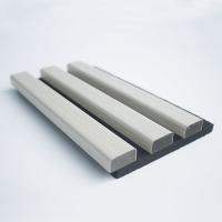 China 3sides Coated Slat Wood Panels 600*2800*21mm Slat Wood Absorbing Application Theater Meeting Room Corridors for sale