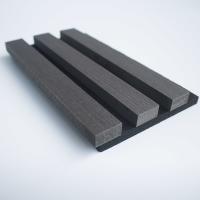 China 600*2400*21mm 3 Sides Coated Slat Wood Absorbing Application Meeting Room Corridors Office for sale