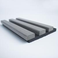 China 600*2400*21mm 3 Sides Coated Slat Wood Absorbing Application Meeting Room Corridors Office for sale