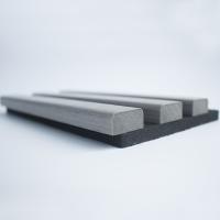 China 600*2400*21mm 3 Sides Coated Slat Wood Absorbing Application Meeting Room Corridors Office for sale