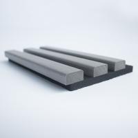 China 600*2400*21mm 3 Sides Coated Slat Wood Absorbing Application Meeting Room Corridors Office for sale