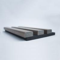 China 600*2400*21mm 3 Sides Coated Slat Wood Absorbing Application Meeting Room Corridors Office for sale
