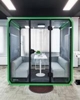 China Outdoor Acoustic Sound Insulation Soundproof Booth For Home Office for sale