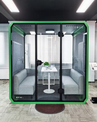 China Outdoor Acoustic Sound Insulation Soundproof Booth For Home Office for sale