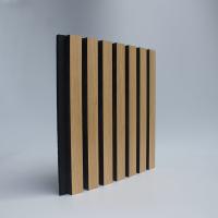 China 600*2400*21mm Slatted Wood Panels Absorbing Application Theater Meeting Room Corridors for sale
