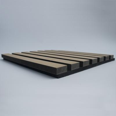 China Harmless Recycled Acoustic Wood Wall , Moistureproof Timber Slat Panels for sale