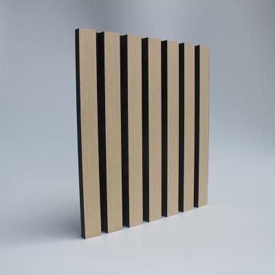China Fire Retardant MDF Wall Slat Wood Panel Multipurpose Sound Proof for sale