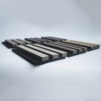 China 3 Sides Coated Office Wall Slat Wood Panels Sound Insulation Harmless for sale