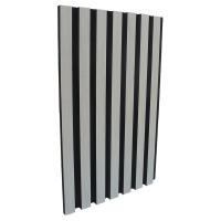 China Recycled Soundproof Timber Slatted Walls , Moistureproof Acoustic Slat Wall Panel for sale