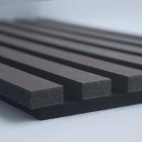 China Recycled Nontoxic Wood Acoustic Panel , Flavorless Sound Proof Wooden Board for sale