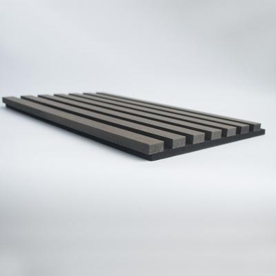 China Fireproof Nontoxic Wood Sound Panels , Moistureproof Acoustic Timber Slats for sale