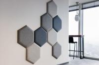 China Meeting Room Polyester Fiber Acoustic Panel Sound Absorbing Durable for sale