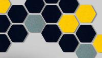 China Soundproof Durable PET Panels Acoustic , Odorless Acoustic Polyester Fiber Sheets for sale