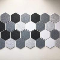 China Nontoxic Indoor Polyester Fiber Acoustic Panel Lightweight For KTV for sale