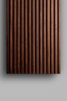 China Odorless Nontoxic Wood Slat Wall , Recycled Decorative Slat Wood Panels for sale