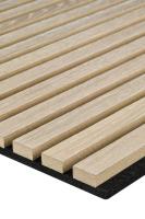 China Durable Fireproof Wood Veneer Slats Nontoxic Sound Absorption for sale
