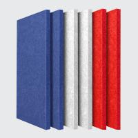 China Hotel PET Acoustic Polyester Fiber Board Moistureproof Flavorless for sale