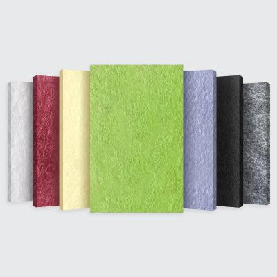 China Hotel PET Acoustic Polyester Fiber Board Moistureproof Flavorless for sale