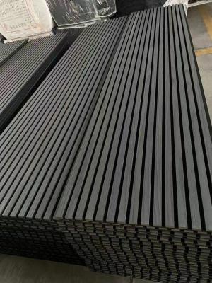 China Meeting Room Oak Wood Veneer Slats Multipurpose 600x2700x21mm for sale