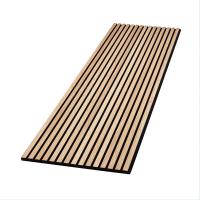 China Modern Design Wooden Slat Acoustic Wall Panels Soundproof and Sound Absorbing for sale