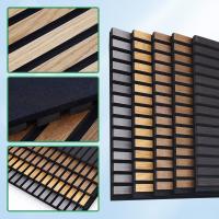 China Akupanel Soundproofing Acoustic Wood Slat Wall Panels for sale