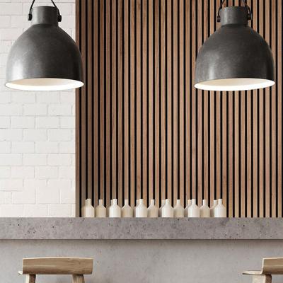 China wooden slat acoustic wall panel soundproof wall panels sound absorbing for sale