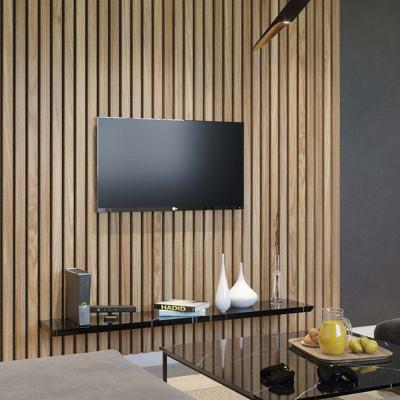 China Akupanel Acoustic Panel Diffusion Wall Soundproofing Slat Wooden for sale