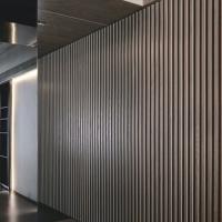 China Slat Acoustic Panel Acoustic Wooden Wall Panels Soundproof Wood Slat for sale