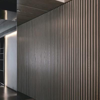 China Slat Acoustic Panel Acoustic Wooden Wall Panels Soundproof Wood Slat for sale