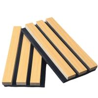 China Good quality wholesale customized long size wood salt wall acoustic panel for sale