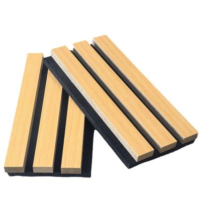 China Good quality wholesale customized long size wood salt wall acoustic panel for sale