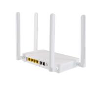 China GPON ONU 4GE 1POTS Dual Band WiFi 2.4G 5G ONT Modem FTTH Terminal 2.5Gbps for sale