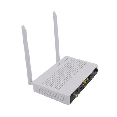 China Fiber Optic Device FTTX FTTH Solution 1ge 1fe Xpon Onu Ont Wifi Modem Catv for sale