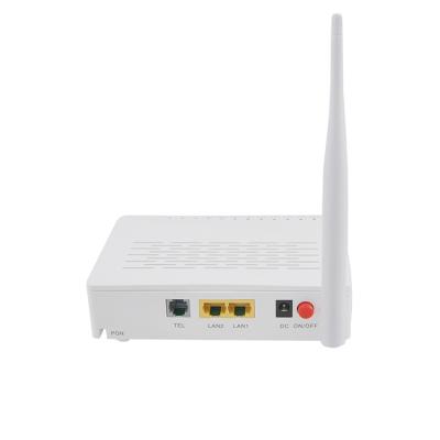 China XPON ONU Fiber 1GE 1FE WiFi 5GHz Dual Mode ONT Bridge Modem for FTTH for sale