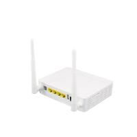 China XPON ONU 1GE+3FE+1POTS+WiFi 2.4G 5G Dual Band FTTH ONT 2.488Gbps Fiber Optic Modem Router for sale