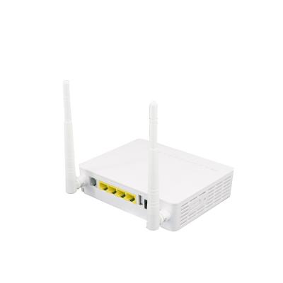 China XPON ONU 1GE+3FE+1POTS+WiFi 2.4G 5G Dual Band FTTH ONT 2.488Gbps Fiber Optic Modem Router for sale
