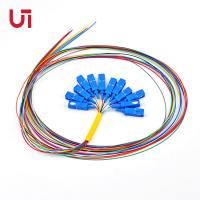 China G652D LC FC Fiber Optic Patch Cord Low Insertion Loss 0.2dB Single Mode for sale