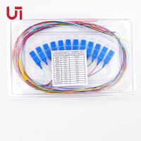 China G652D LC FC Fiber Optic Patch Cord Low Insertion Loss 0.2dB Single Mode for sale