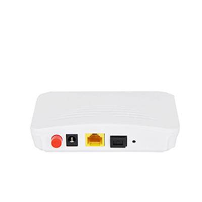China 1 Pon White Onu Wireless Router Ont Optical Network APC 0.5A for sale