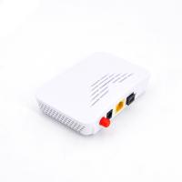 China 1 Pon White Onu Wireless Router Ont Optical Network APC 0.5A for sale