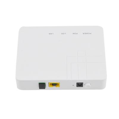 China GPON ONU FTTB Optical Network Terminal 1GE Port SC UPC Modem 20km 12V for sale