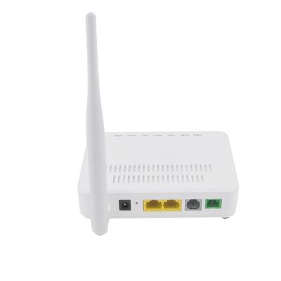 China XPON ONU GPON EPON 1GE 1FE 1TEL WiFi Router 300Mbps 2.488Gbps Fiber Optic ONU for sale