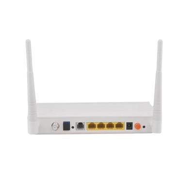 China XPON ONU HGU 1GE+3FE+1POTS WiFi Router DC 12V SC APC 300Mbps FTTH Modem for sale