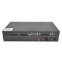 China 8 Port EPON OLT 60W Fiber Optic Equipment 10G Uplink 1U Rack Mount for sale