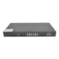 China 8 Port EPON OLT 60W Fiber Optic Equipment 10G Uplink 1U Rack Mount for sale
