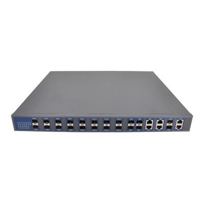 China 1490nm Mini FTTH GPON OLT Fiber Network 380mm FTTX Small Capacity for sale