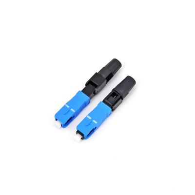 China CATV SC 5501 Fiber Optic Adapter Drop Cable Connector 20N for sale